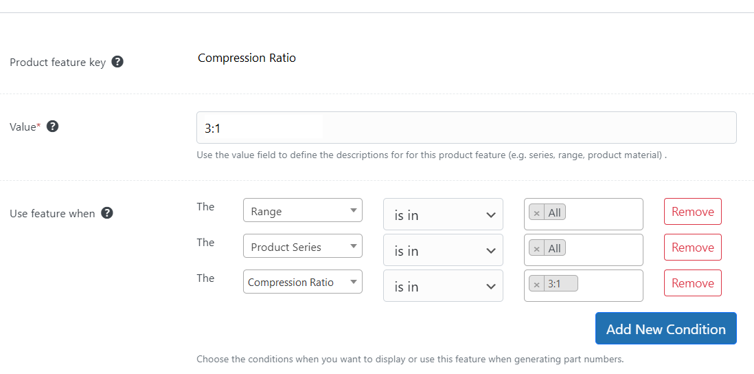 Intelligent Part Numbering Scheme for Compressors - Product Data Engine